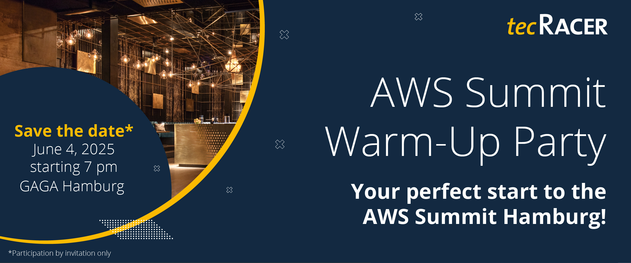 AWS Summit Warm-Up Party with tecRacer